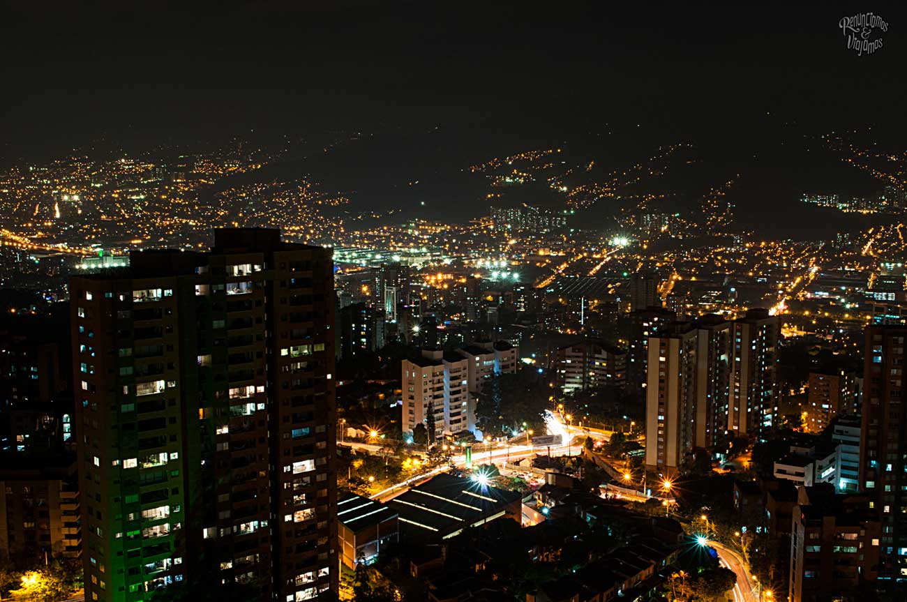 Galería: La noche de Medellín vista desde lo alto - Renunciamos y Viajamos